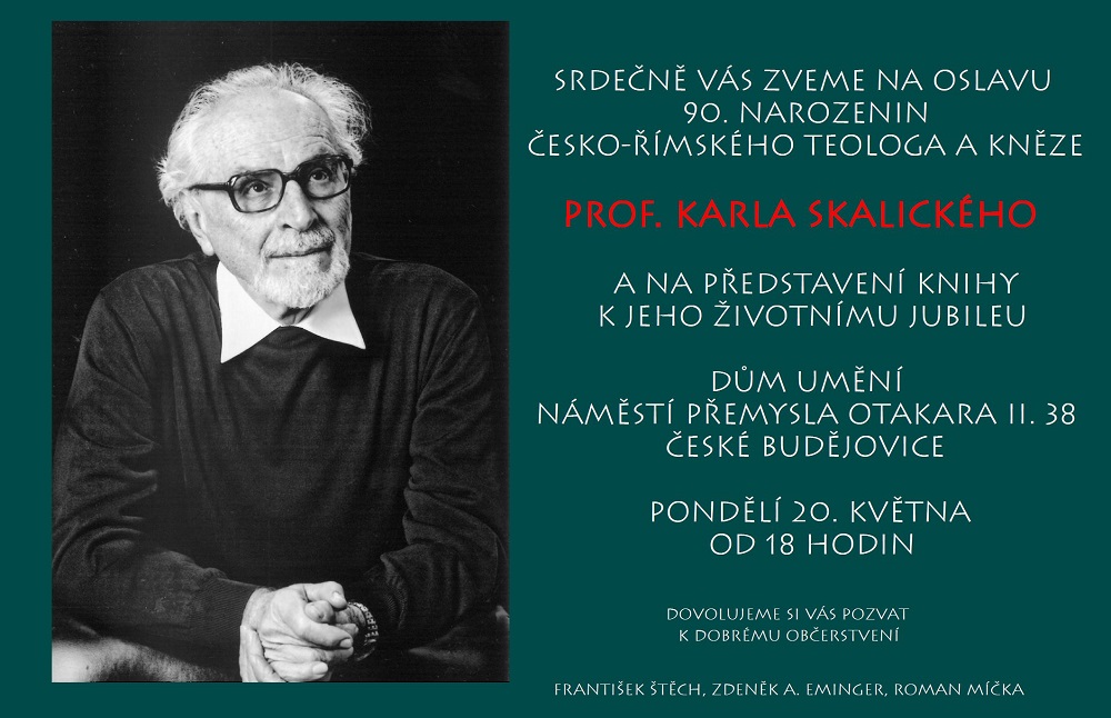 Č. BUDĚJOVICE: Oslava 90. narozenin Prof. Karla Skalického - Biskupství ...